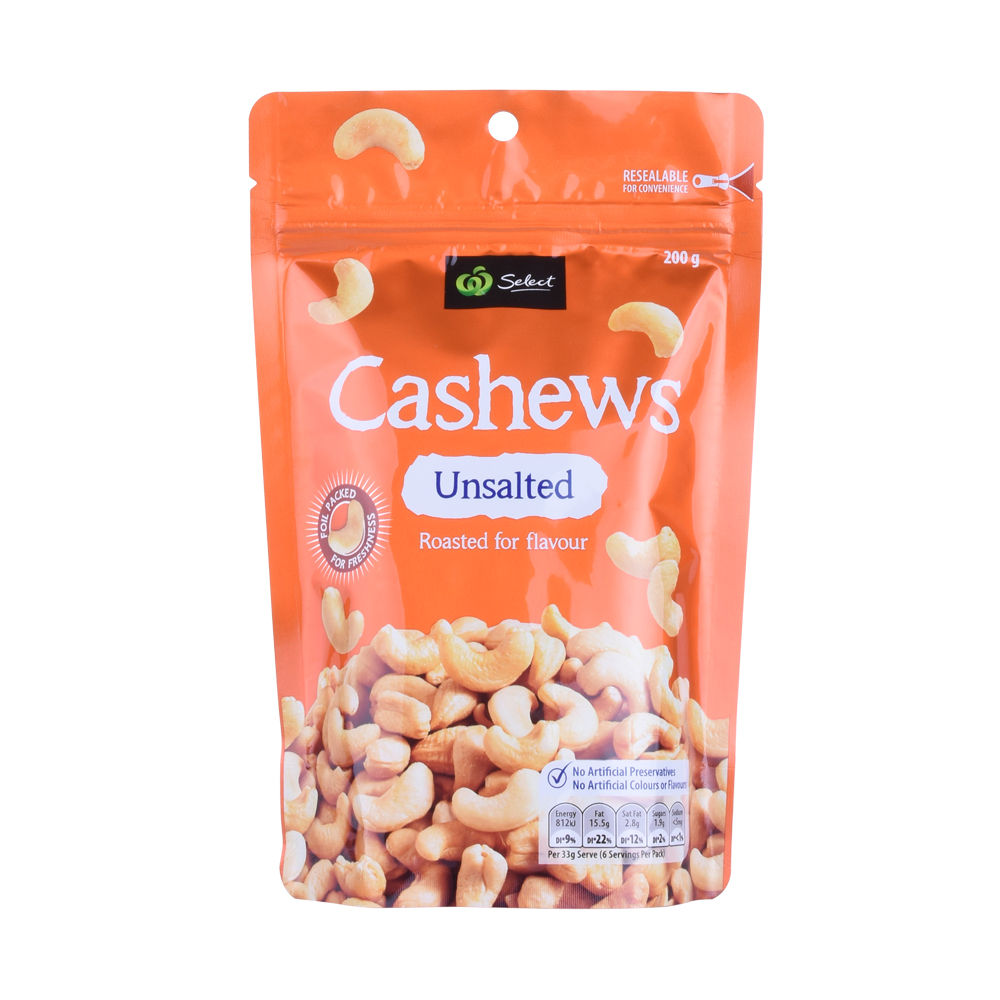 Custom Stand Up Cashew Mix Nuts Dried Fruits Packaging Pouch Bag for ...